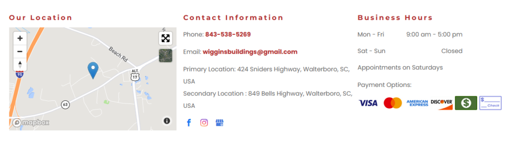 Metal Garages Walterboro SC - Wiggins Best
